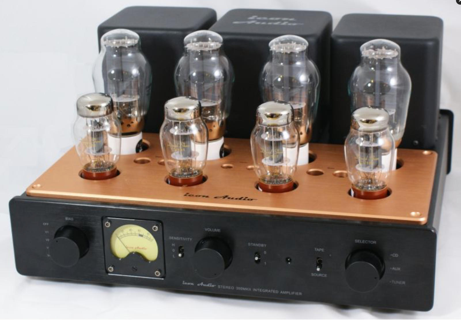 Icon Audio Stereo 300 Mark II - 300B Tube Integrated Stereo Amplifier ...