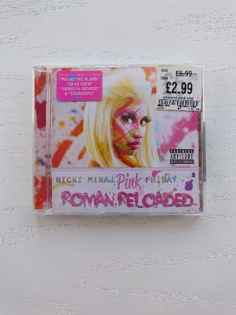 Nicki Minaj Pink Friday Roman Reloaded Cover