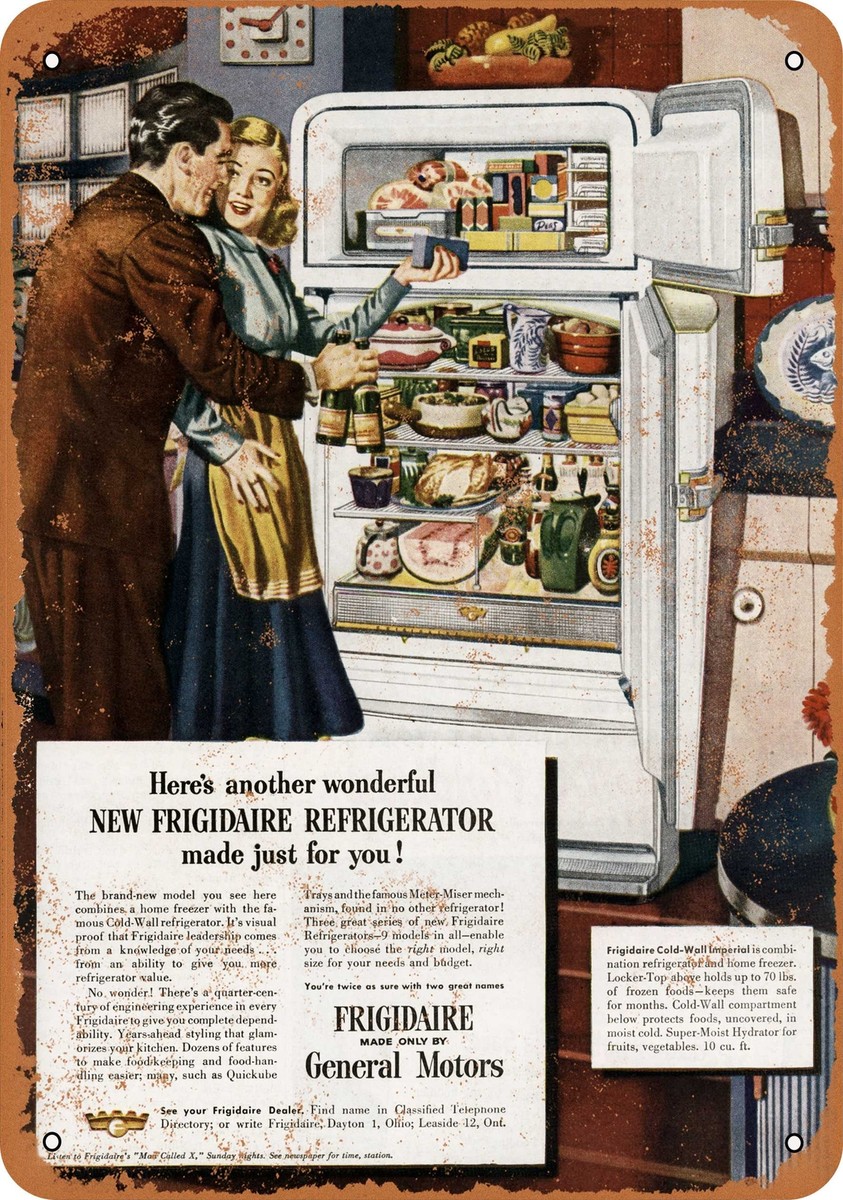 Antique Frigidaire Refrigerator Made By General Motors Australia ...