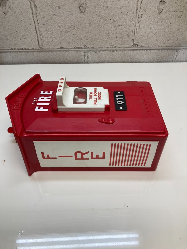 Vintage Randix Fire House Box Telephone Fire Alarm | eBay