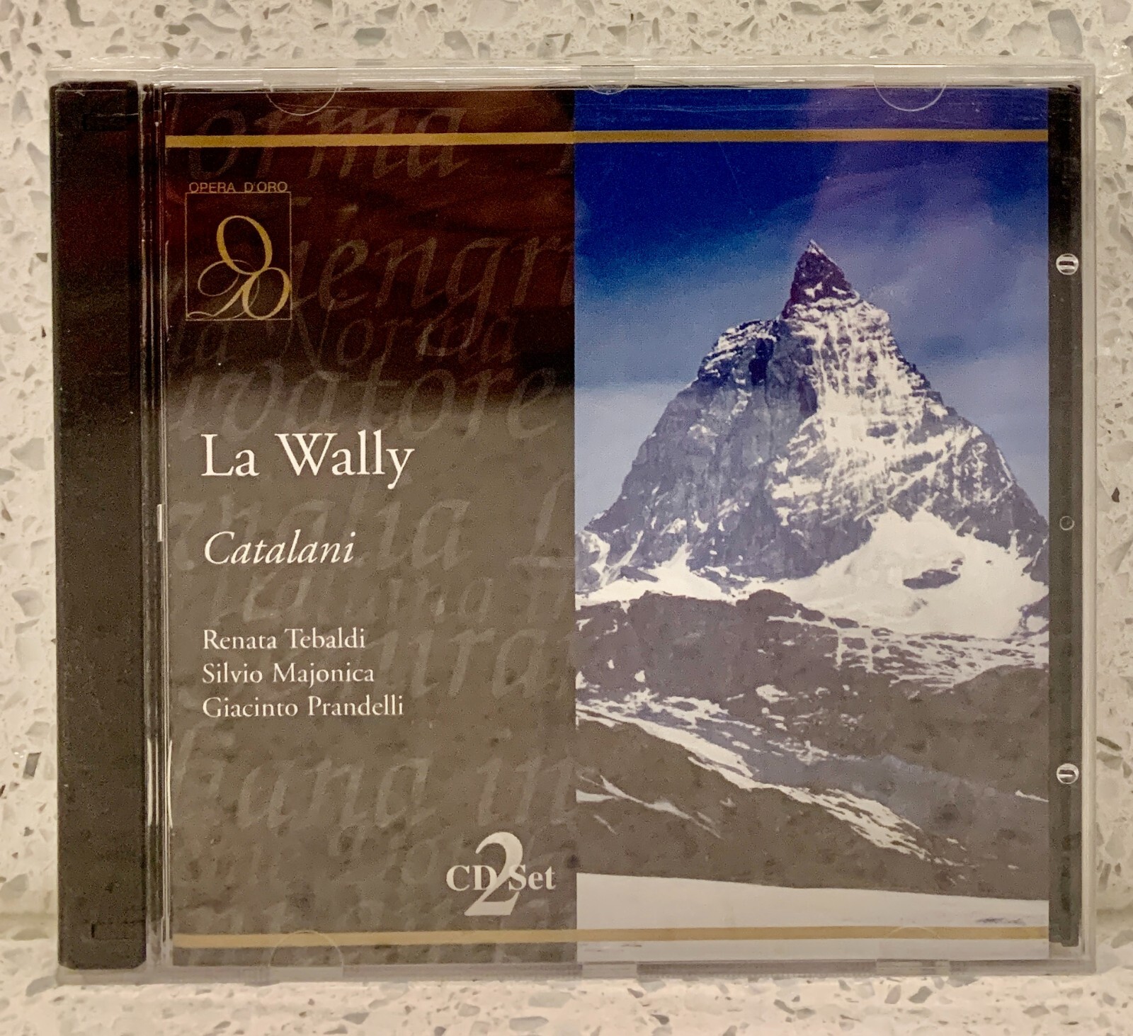 CATALANI La Wally [1960] (2 discs, Opera d'Oro) BASILE • TEBALDI • PRANDELLI | eBay