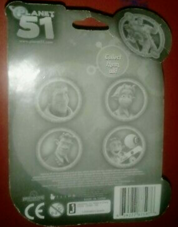 2009 Movie "Planet 51" ROVER Collectible Figure NEW & RARE | eBay