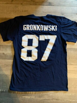 NFL New England Patriots Rob Gronkowski Shirt Jersey SIZE MEDIUM | eBay
