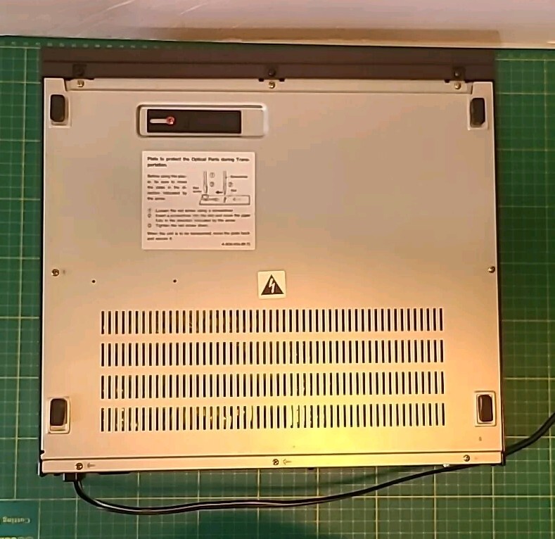 Rare Vintage 1985 SONY CDP-102 CD Player Tested and Works Confirmed No ...