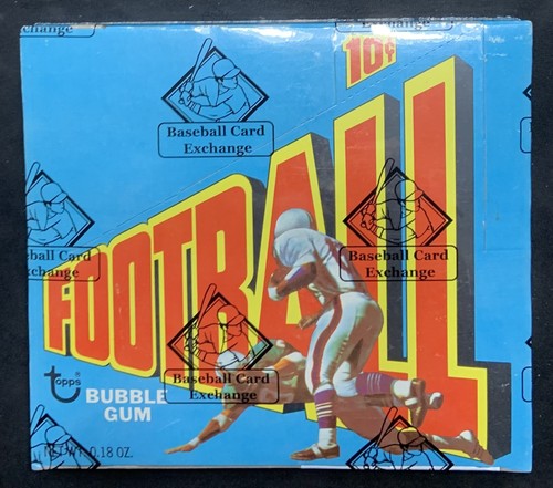 1972 Topps NFL Football Series 2 unopened 24 Wax Pack Box authenticated ...