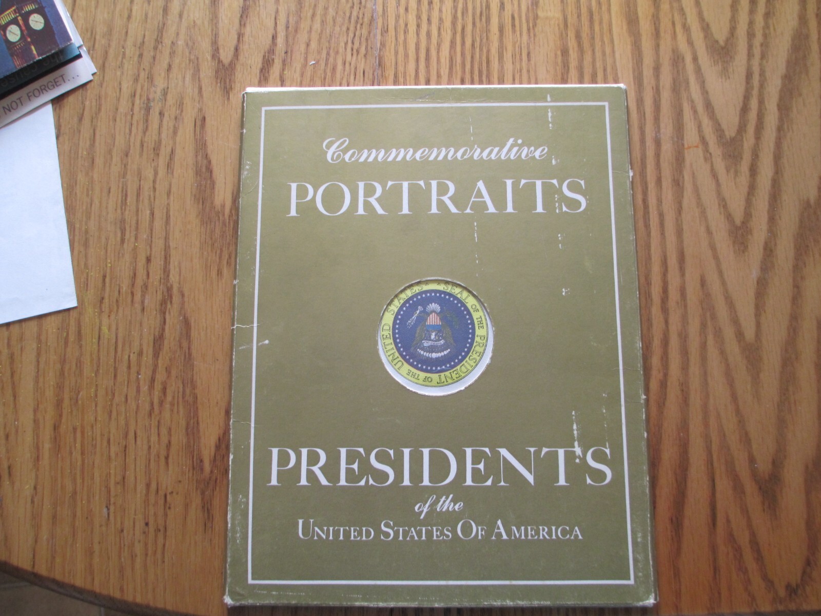 Vintage Commemorative Portraits of the First 35 Presidents of America ...