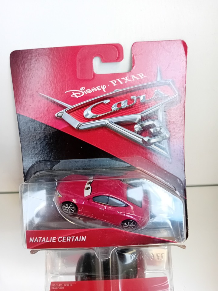 Disney Pixar Cars 3 Natalie Certain Mint On Blister | eBay