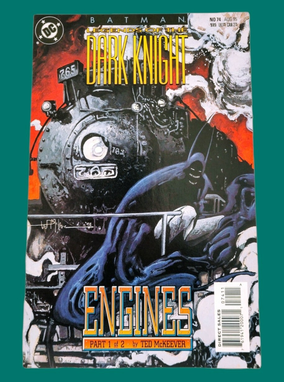 BATMAN LEGENDS OF THE DARK KNIGHT COMIC #74 ENGINES PART 1 OF 2 DC ...