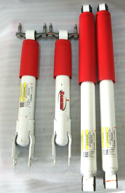2010-2021 Chevy 3500 Front and Rear Rancho shocks. 84673209/84748191 ...