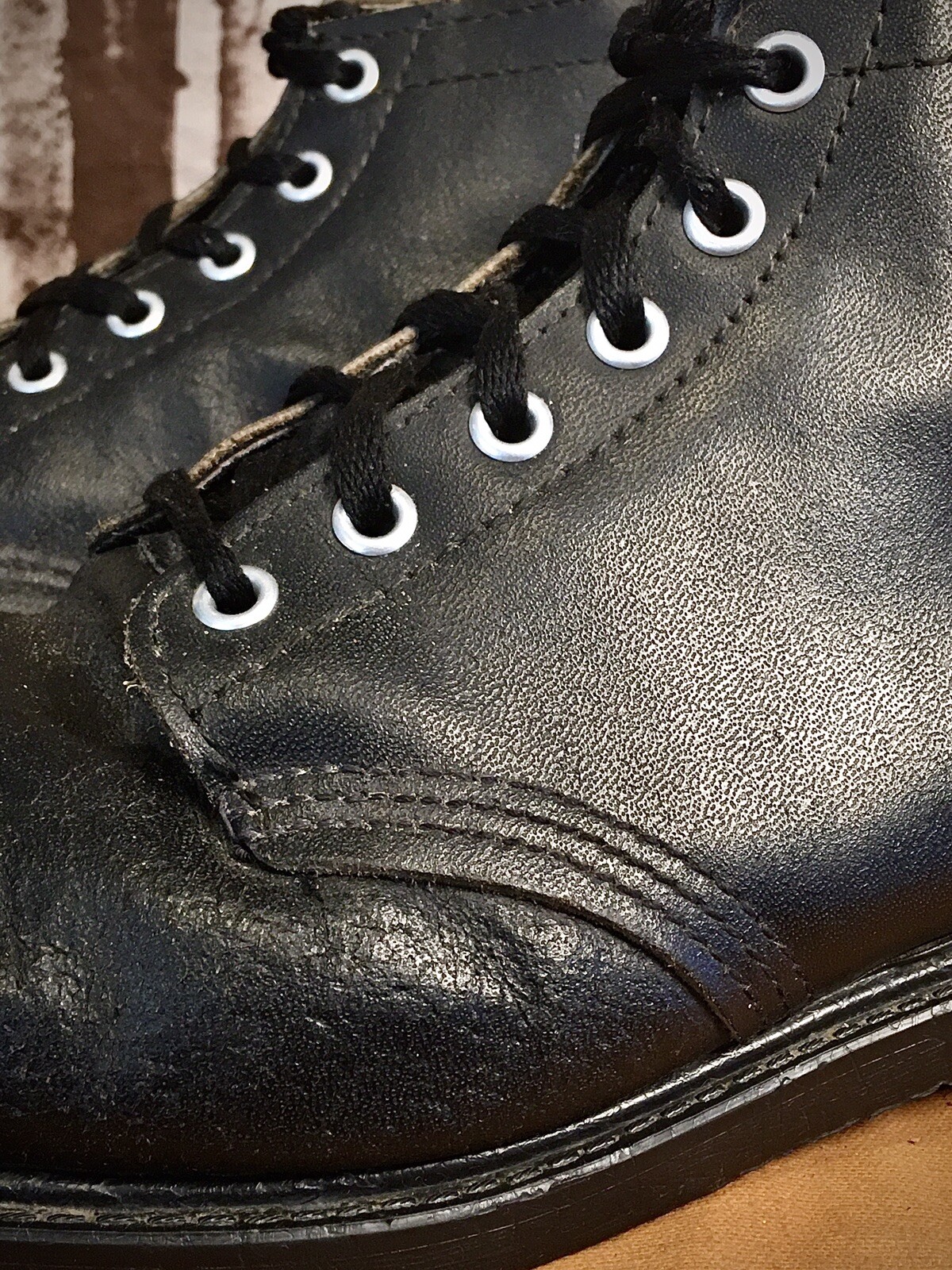 🔥1960s US PRISON ISSUED ANKLE LOW CUT LACE BOOTS SIZ… - Gem