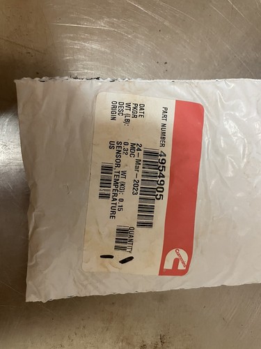 NEW OEM CUMMINS WATER TEMP SENSOR 4954905 | eBay Australia