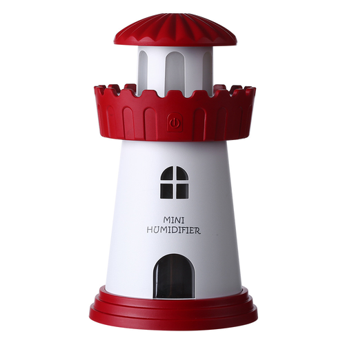 Lighthouse Humidifier Mini Night Light Desktop Air USB Humidifier ...