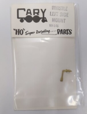 Cary Loco Works WH-146 HO Scale Whistle Left Side Mount Brass | eBay
