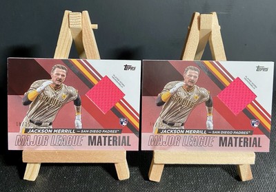 2024 Topps Update Jackson Merrill Major League Material Patch Red /25 ...