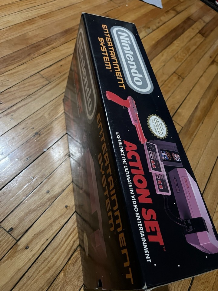 Nintendo Entertainment System Action Set Box Console Complete Great ...