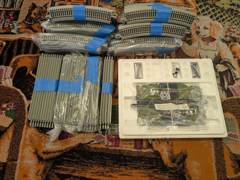 Hawthorne Village Moonlight Express Train Set With Certificates Of ...