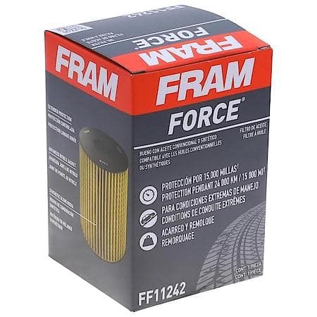 FRAM FORCE FF11242 Oil Filter: Ultimate Engine Defense, Lasts 15,000 M ...