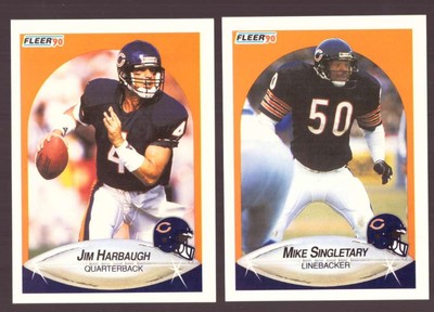 1990 Fleer Football Team Set - CHICAGO BEARS | eBay