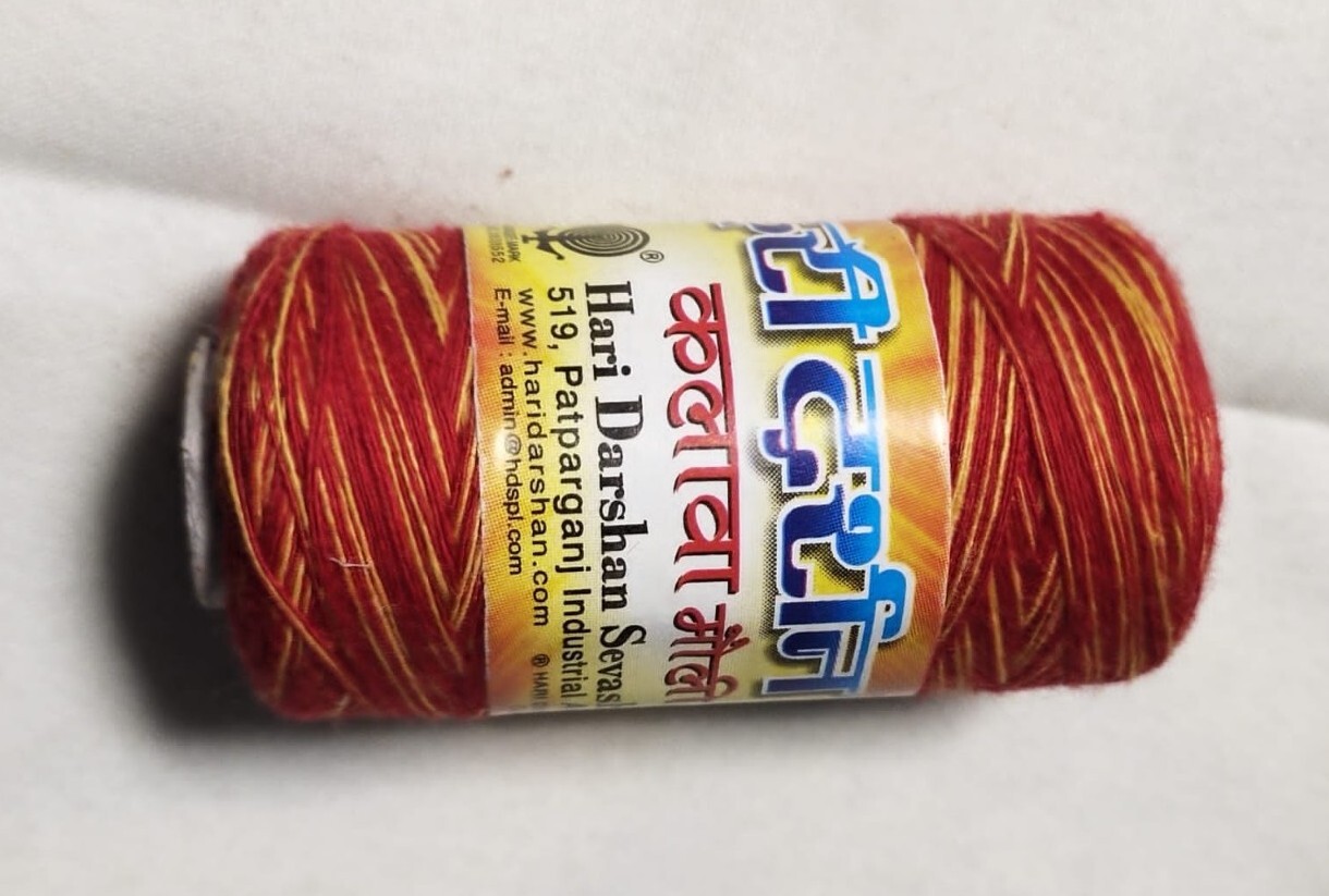 3x Red Mouli / nadachadi for prayer puja samagri usa seller fast ...