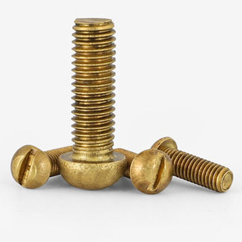 M6 Brass Slotted Round head Screw GB67 Slotting Pan head Bolts 4-30mm ...