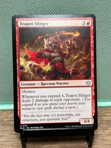 MTG TCG: Teapot Slinger 157, Bloomburrow | eBay