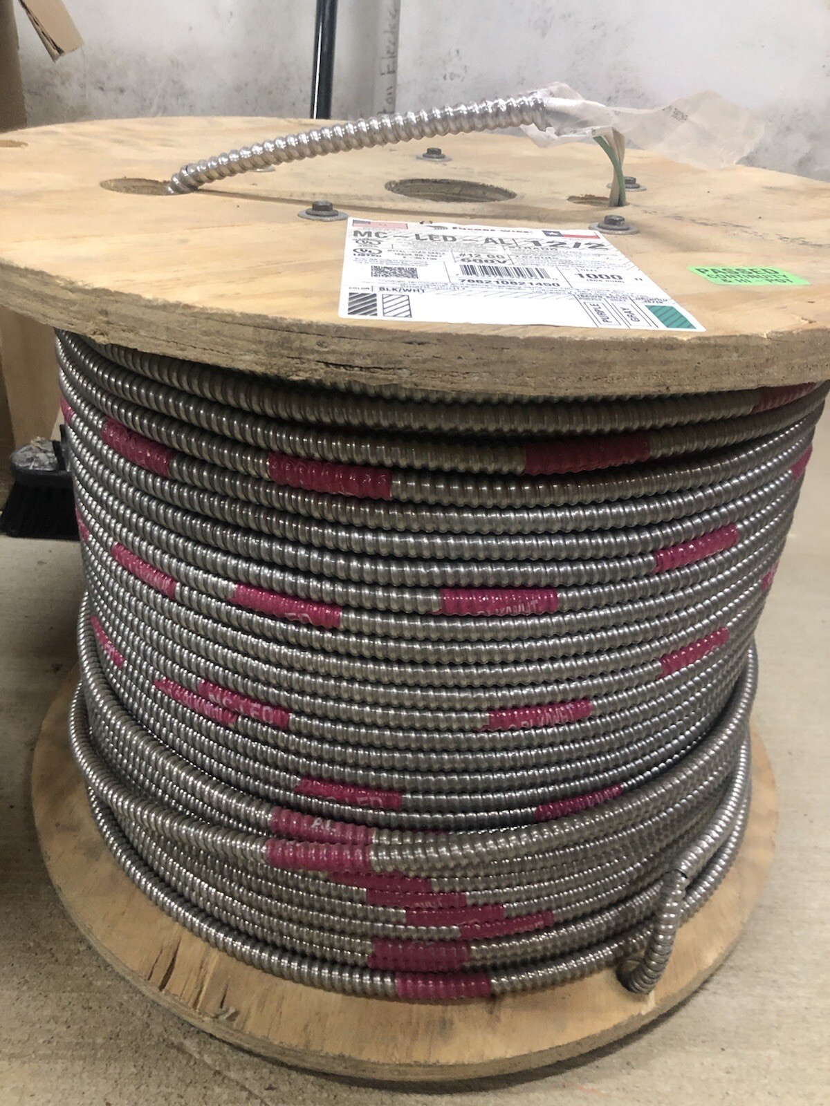 12/2 MC Cable Encore Wire 12 Gauge Stranded Wire LED Dimming Wire CAN ...