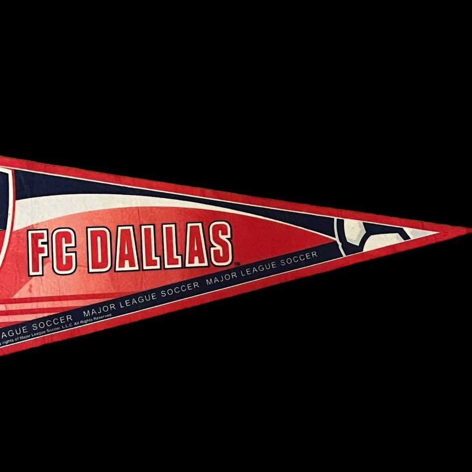 MLS FC Dallas Pennant Premium Felt 12x30 Sign Banner Wall Cave Flag ...