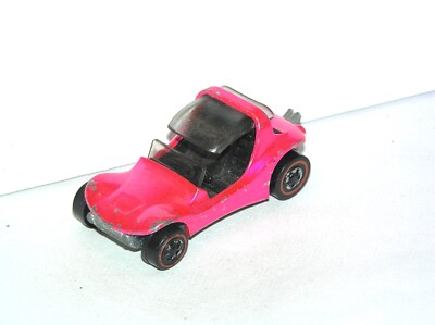 1970 Hot Wheels Redline Sand Crab HOT PINK BUGGY ALL ORIGINAL GOOD ...