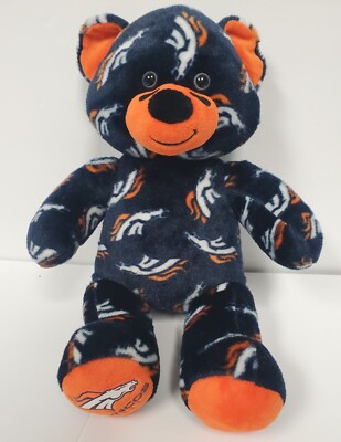 Build A Bear Workshop BABW Denver Broncos 16" Stuffed Plush Animal NFL ...