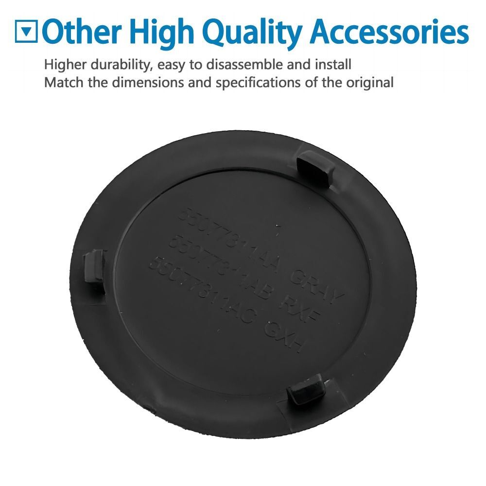 1pc 55077311AB 55077311AB Black Rear Bumper Cap for Dodge Ram 1500 2500 ...