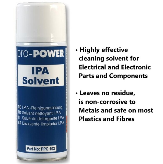 Pro Power Chemicals PPC103 IPA Solvent 400ml Aerosol for sale online | eBay