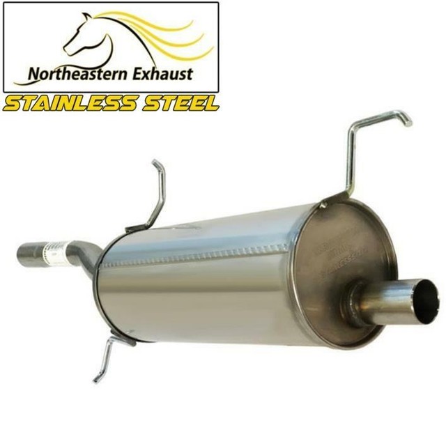 Stainless Steel Exhaust Muffler Tail Pipe Fits 1998-2002 Ford ESCORT ...