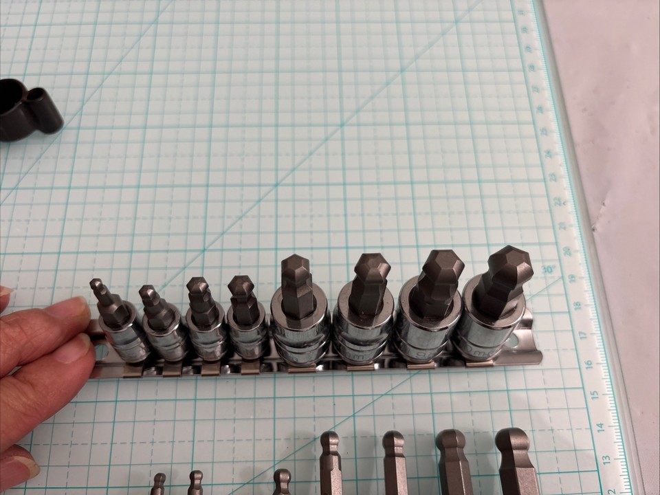 Standard & Metric Hex Bit Socket Sets, Star Bit Socket Set, Fits 3/8 ...