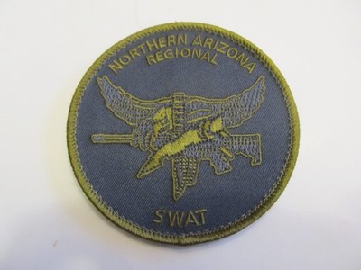 Arizona State Northern Regional SWAT Patch Velcroed Back | eBay