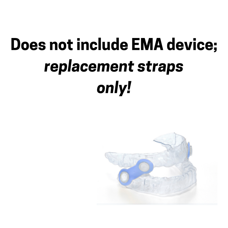 EMA Anti-Snoring Device REPLACEMENT STRAPS - 100% Latex Free, All Sizes ...