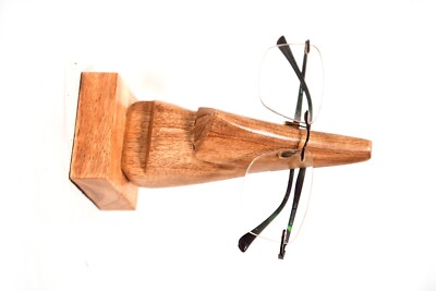 Wooden Eyeglass Spectacle Holder Eyeglass Stand Goggles Stand Nose ...