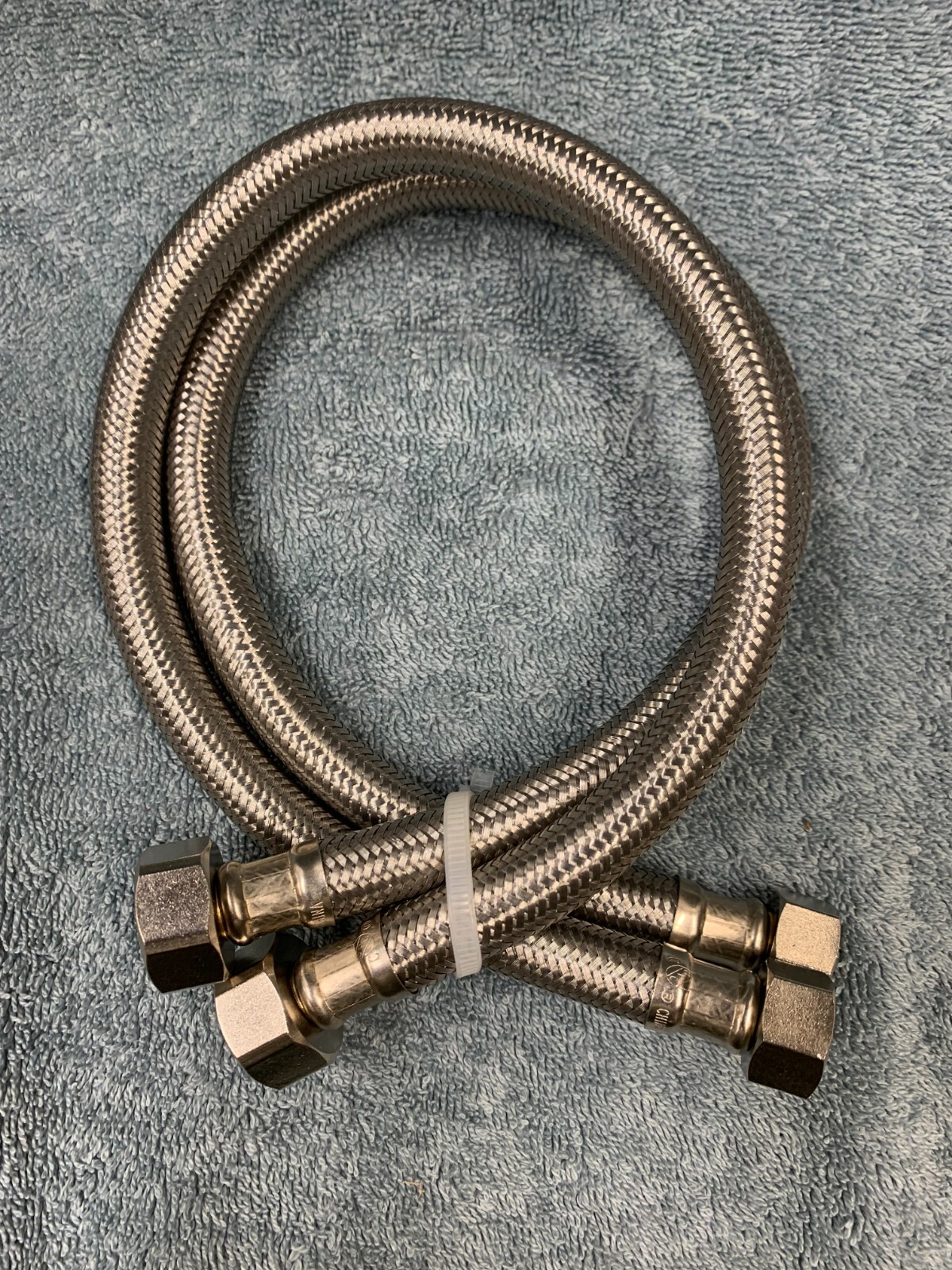 Stainless Steel Water Supply Line 1/2"Compression x 1/2" IPS x 20" Long ...