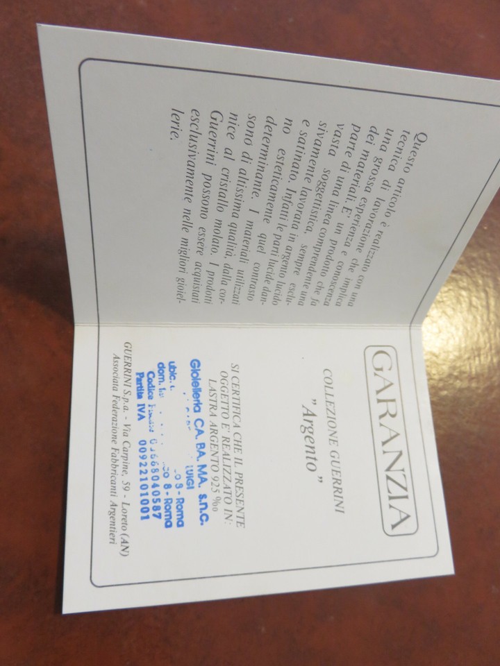 Beautiful Frame On 925 Silver Plate Renato Guerrini | eBay UK