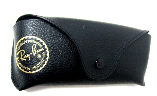 Ray Ban Sunglasses Eyeglasses Soft Leather Black Case | eBay