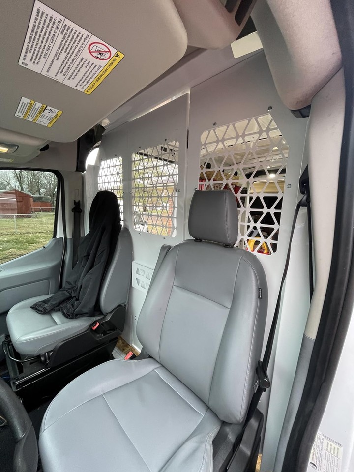 Van Safety Partition Bulkhead for Ford Transit 150 250 350 Full Size ...