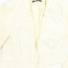 Bonmarche Womens Yellow Floral Linen Blend Blazer Size 14 | eBay UK