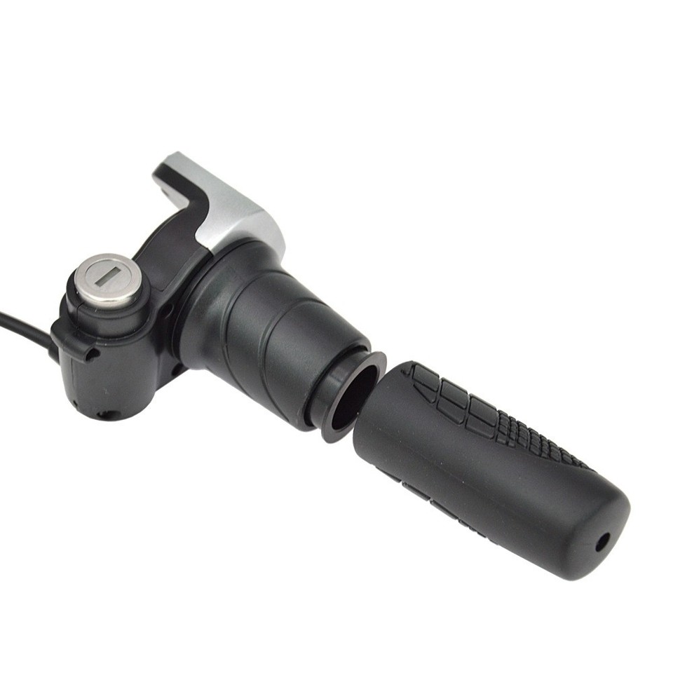 36V/48V E-Bike/Scooter Split Throttle Handle with Power Display & Key ...