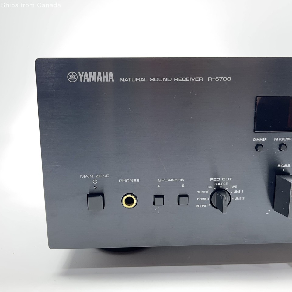 Yamaha R-S700 Stereo Receiver w/ Remote Control Bundle | eBay
