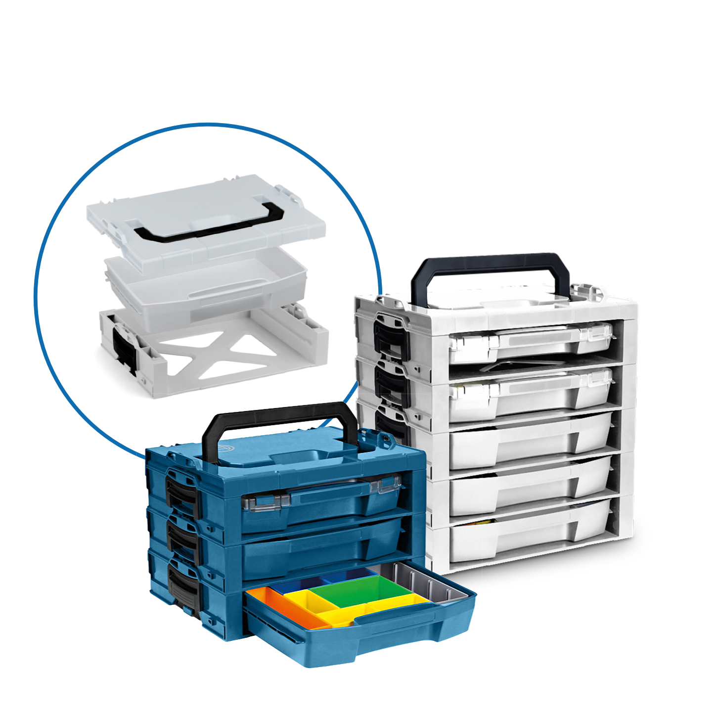 i-Boxx Rack aktiv für L Boxx System mit i-boxx 72 | L-BOXX rack ...