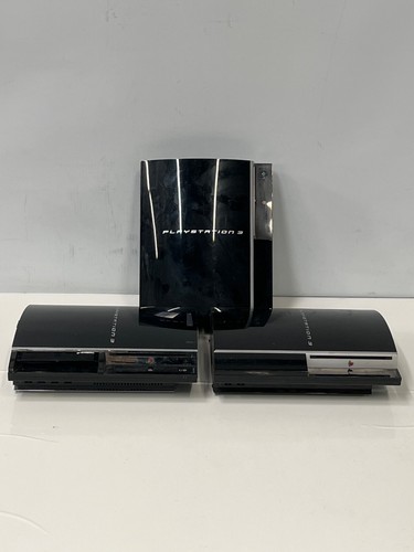 Sony PlayStation 3 Console bundle CECHH01 120V 3A 60Hz Black NTSC U/C ...