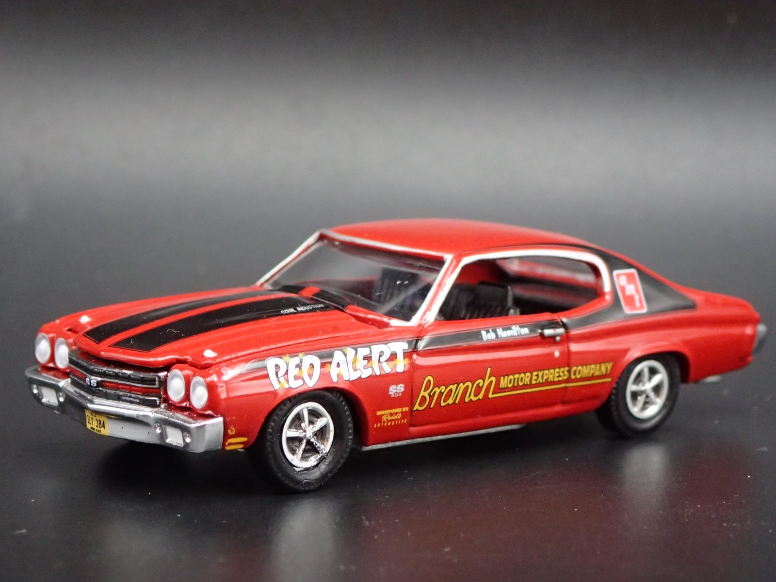 1970 70 CHEVY CHEVROLET CHEVELLE SS 454 RED ALERT 1:64 SCALE DIECAST ...