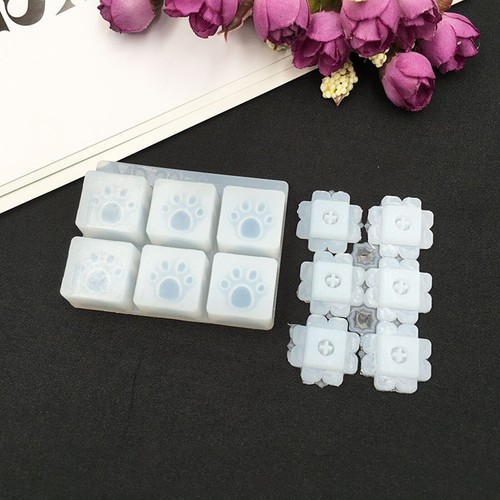 DIY Personalized Keyboard Cap Mold Silicone Key Cap Mould Computer Tool ...