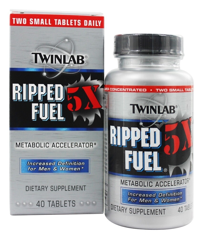 Twinlab Ripped Fuel | Metabolic Accelerator | Increased Definition ...