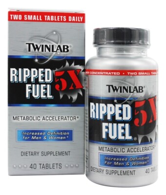 Twinlab Ripped Fuel | Metabolic Accelerator | Increased Definition ...