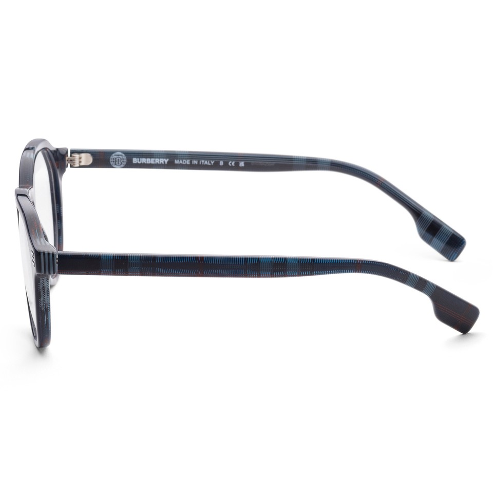 Burberry Men's Archie BE2368-3956-52 52mm Top Blue On Navy Check ...